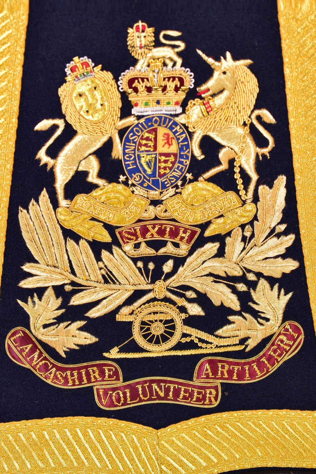 BRITISH VICTORIAN ROYAL ARTILLERY SABRETACHE