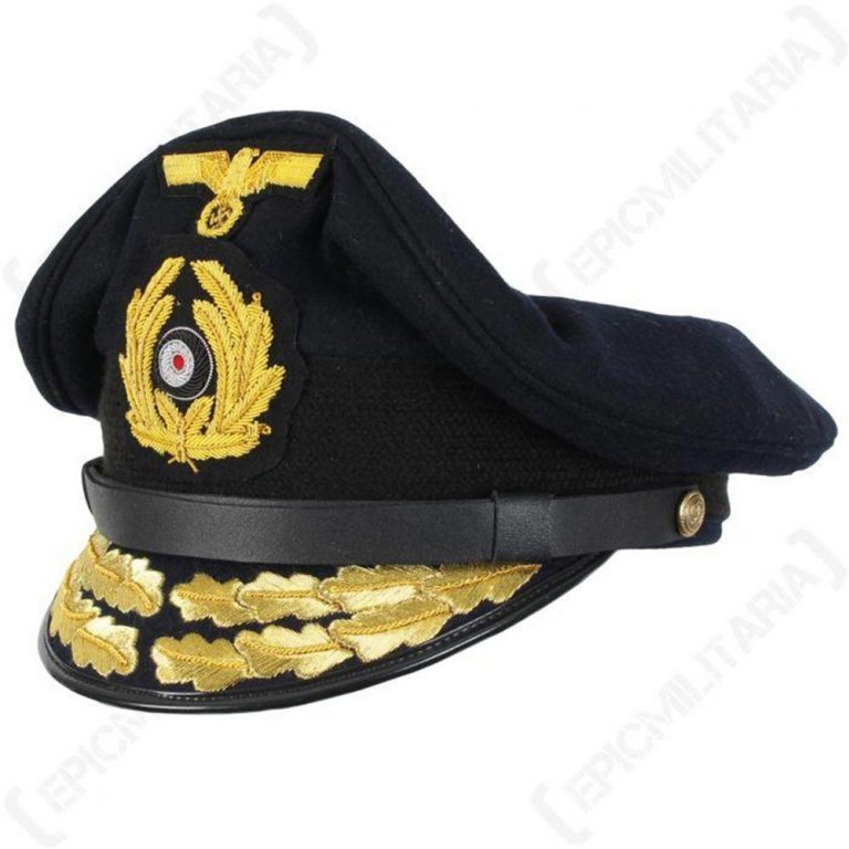 WW2 GERMAN Kriegsmarine Admirals Visor Cap