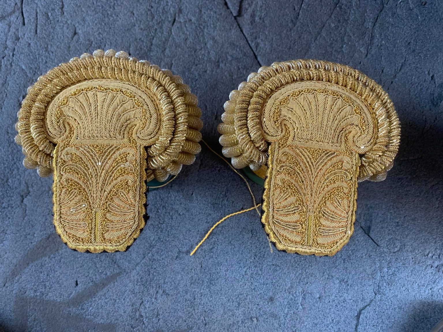 Epaulettes for officer, first empire, type II - The pair - Paul Militaria