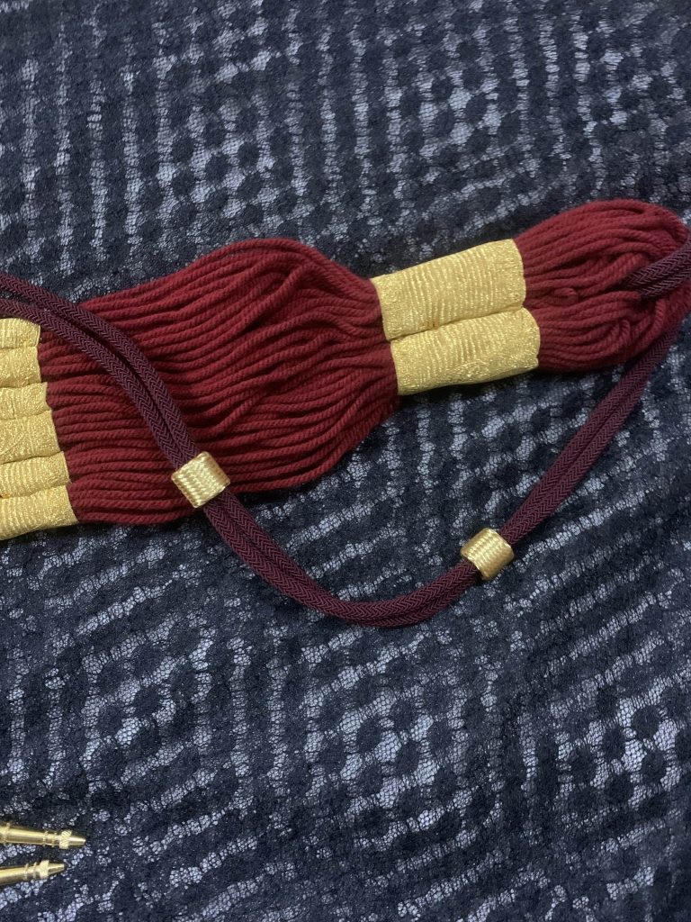 Napoleonic HUSSAR'S Light Cavlary BARREL SASH (RED) - Paul Militaria