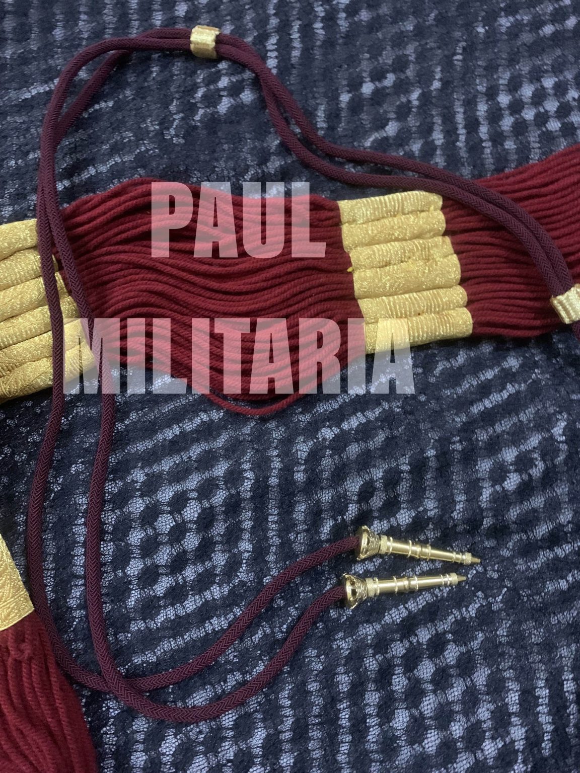 Napoleonic HUSSAR'S Light Cavlary BARREL SASH (RED) - Paul Militaria