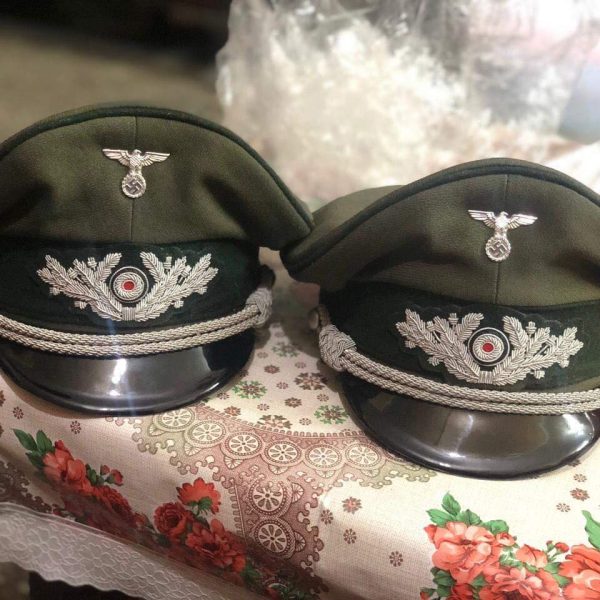 WWII German FORESTRY OFFICIAL'S VISOR CAP - Paul Militaria