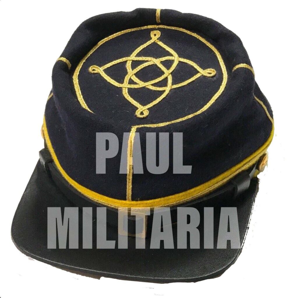 CIVIL WAR CONFEDERATE CS LIEUTENANT CAVALRY OFFICER KEPI