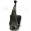 Napoleonic Hussars Black Brunswick Shako with Horsehair Plume