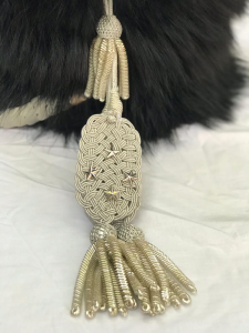 Gendarmerie General Bearskin Hat in Authentic Fur